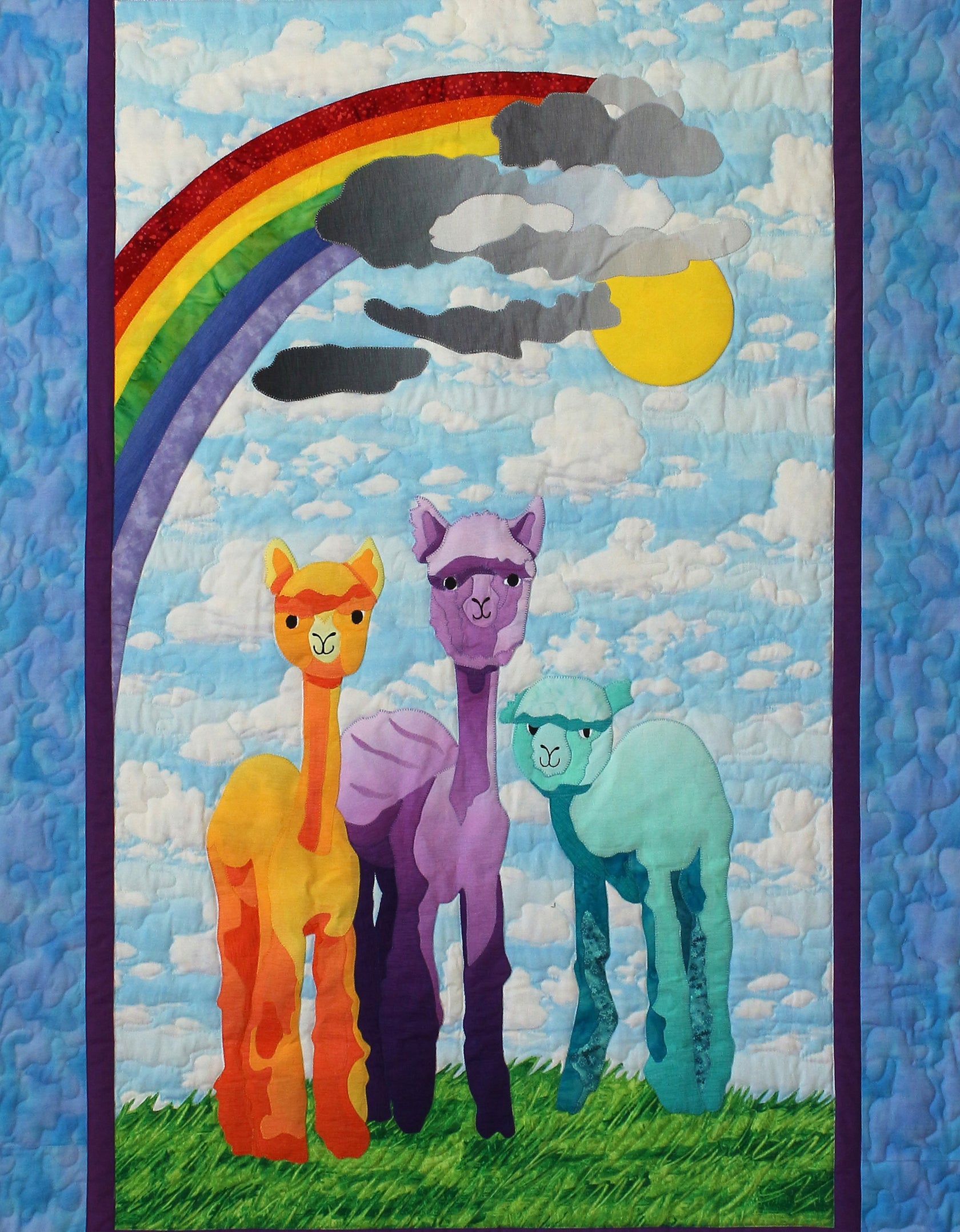 Alpaca Love - Nursery Quilt Pattern – ART QUILT SUPPLIES - 2 Sew Textiles