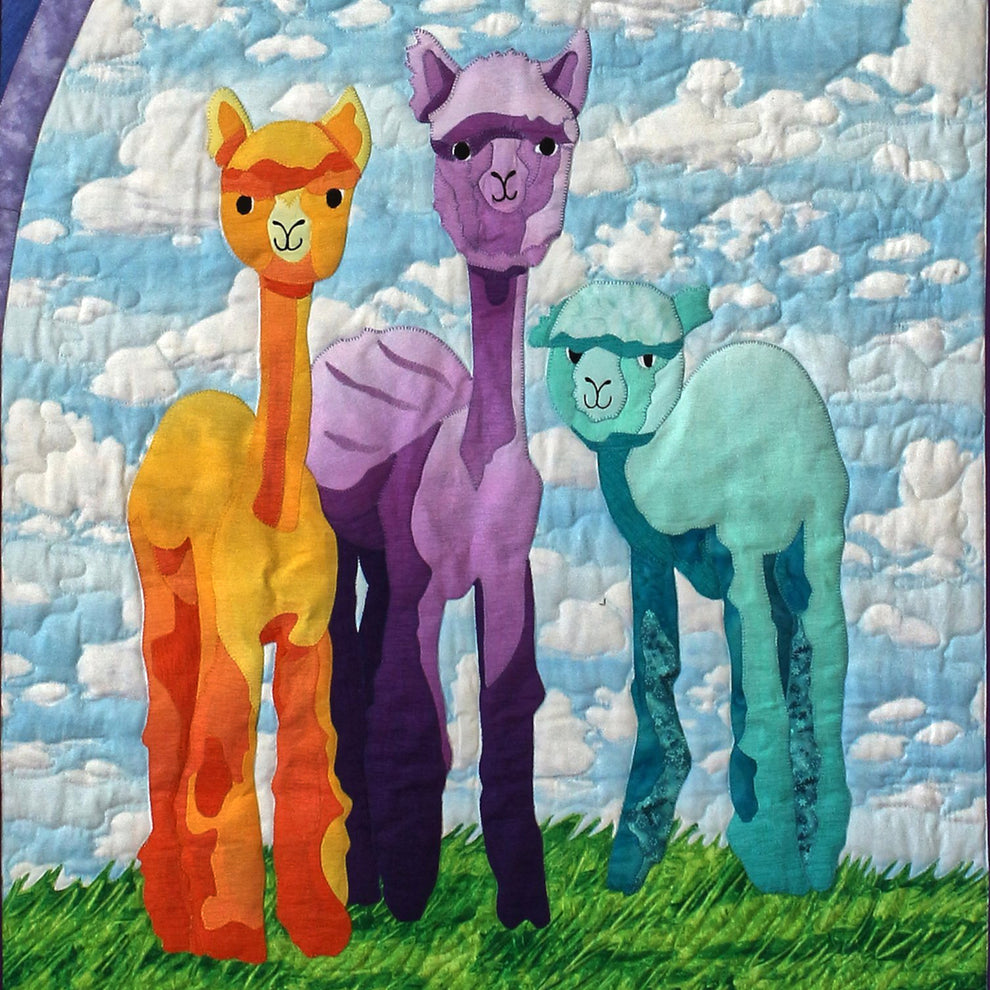 Alpaca Love - Nursery Quilt Pattern – ART QUILT SUPPLIES - 2 Sew Textiles