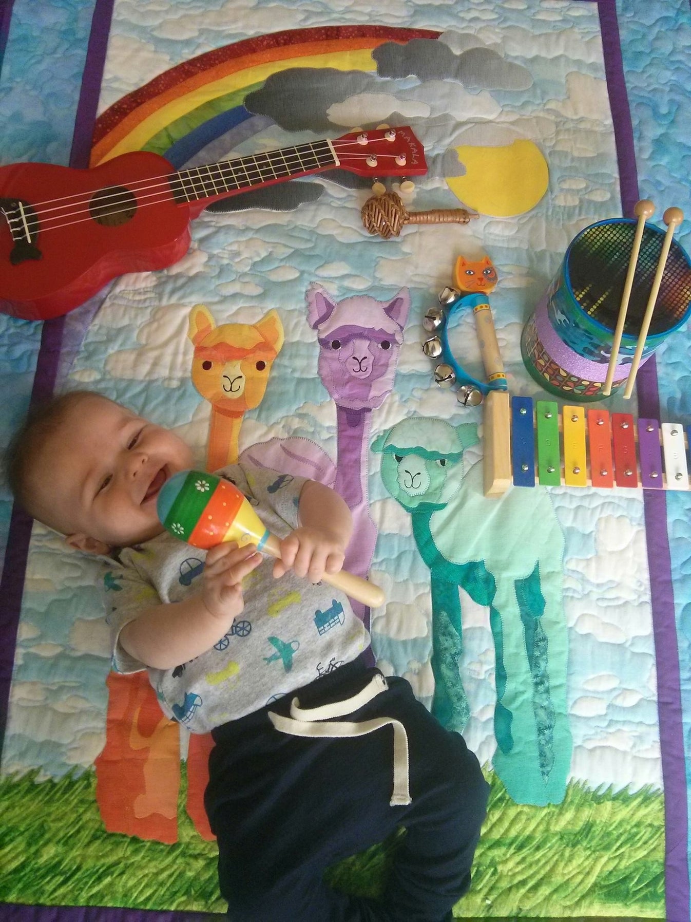 Alpaca Love - Nursery Quilt Pattern – ART QUILT SUPPLIES - 2 Sew Textiles