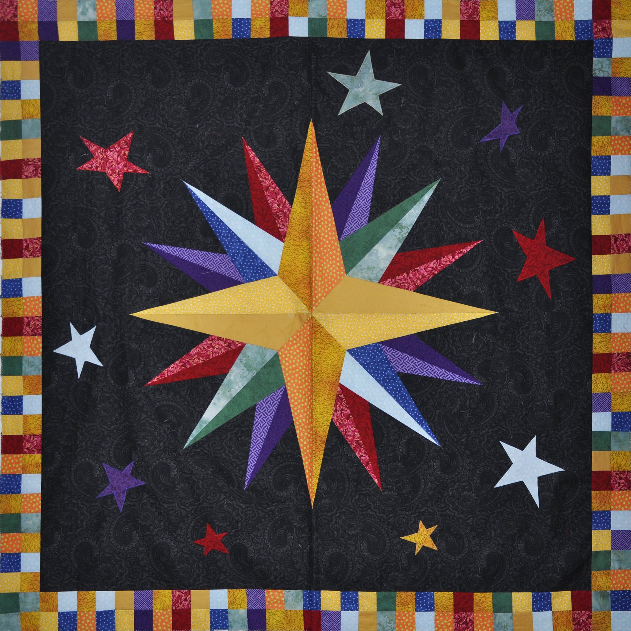 Mariners Compass - Multi version pattern - 3 sizes - 3 outer ring opti ...