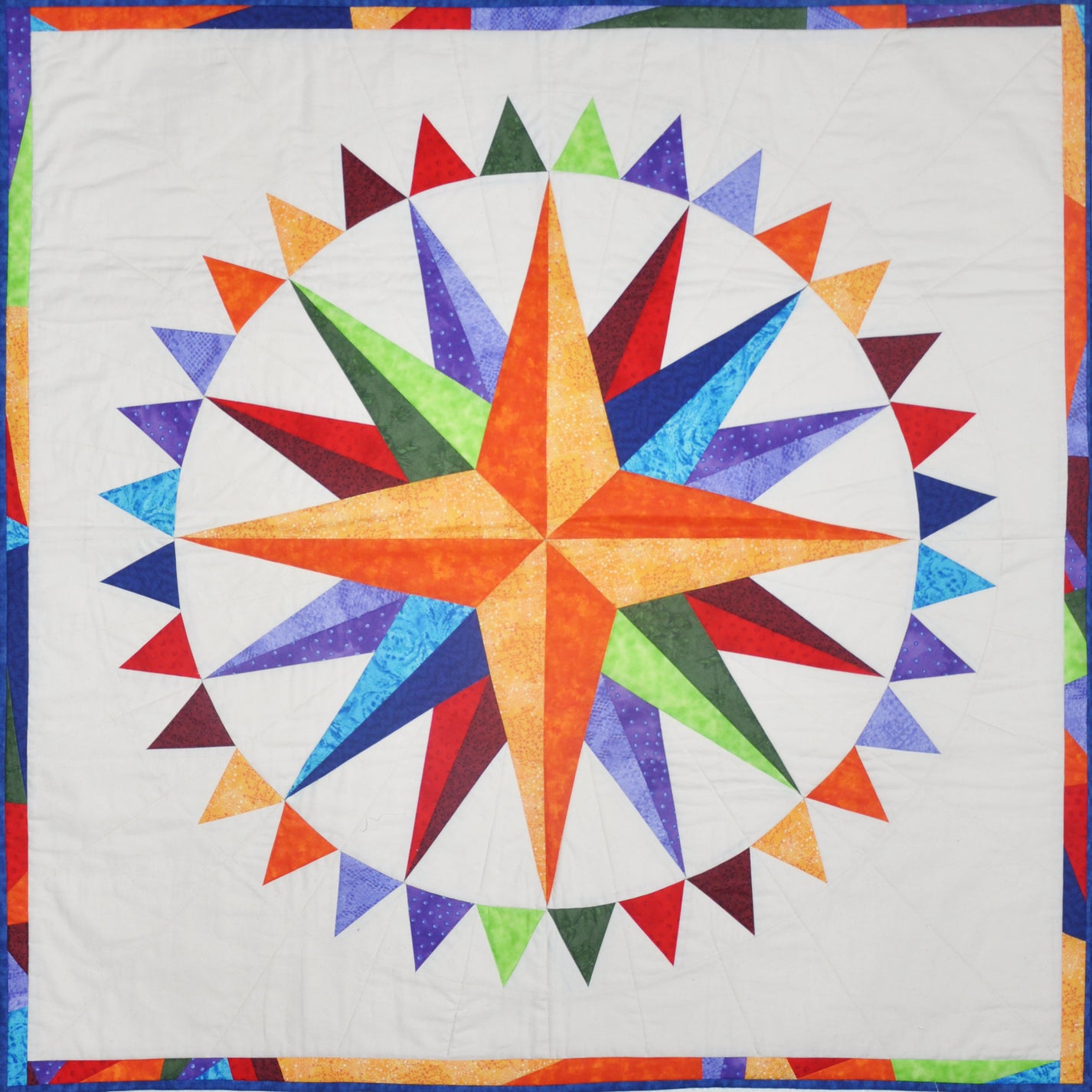 Mariners Compass - Multi version pattern - 3 sizes - 3 outer ring opti ...