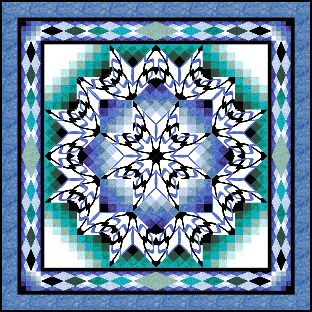 Nebula - Quilt Pattern – ART QUILT SUPPLIES - 2 Sew Textiles